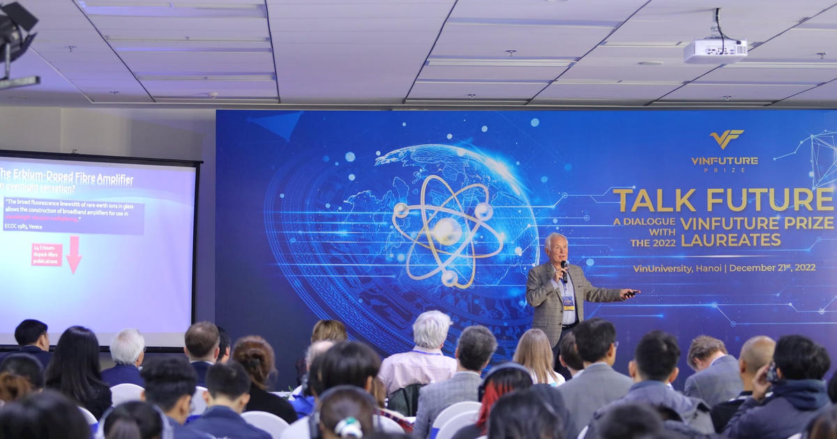 GS. David Neil Payne: Giải thưởng VinFuture tạo ra tác động lớn tới các ...