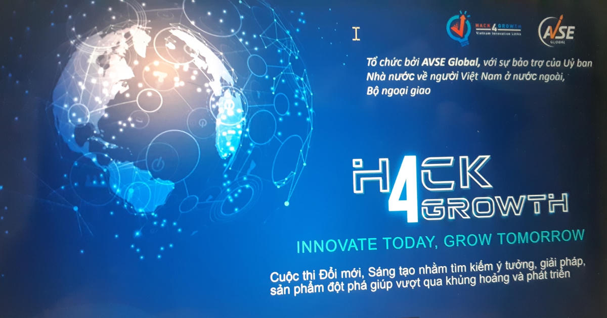 #Hack4Growth- Môi trường phát huy ý tưởng giải quyết thách thức do dịch Covid 19 mang lại